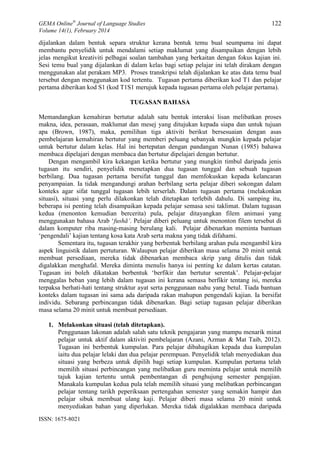 Permasalahan pertuturan bahasa arab sebafai bahasa kedua | PDF