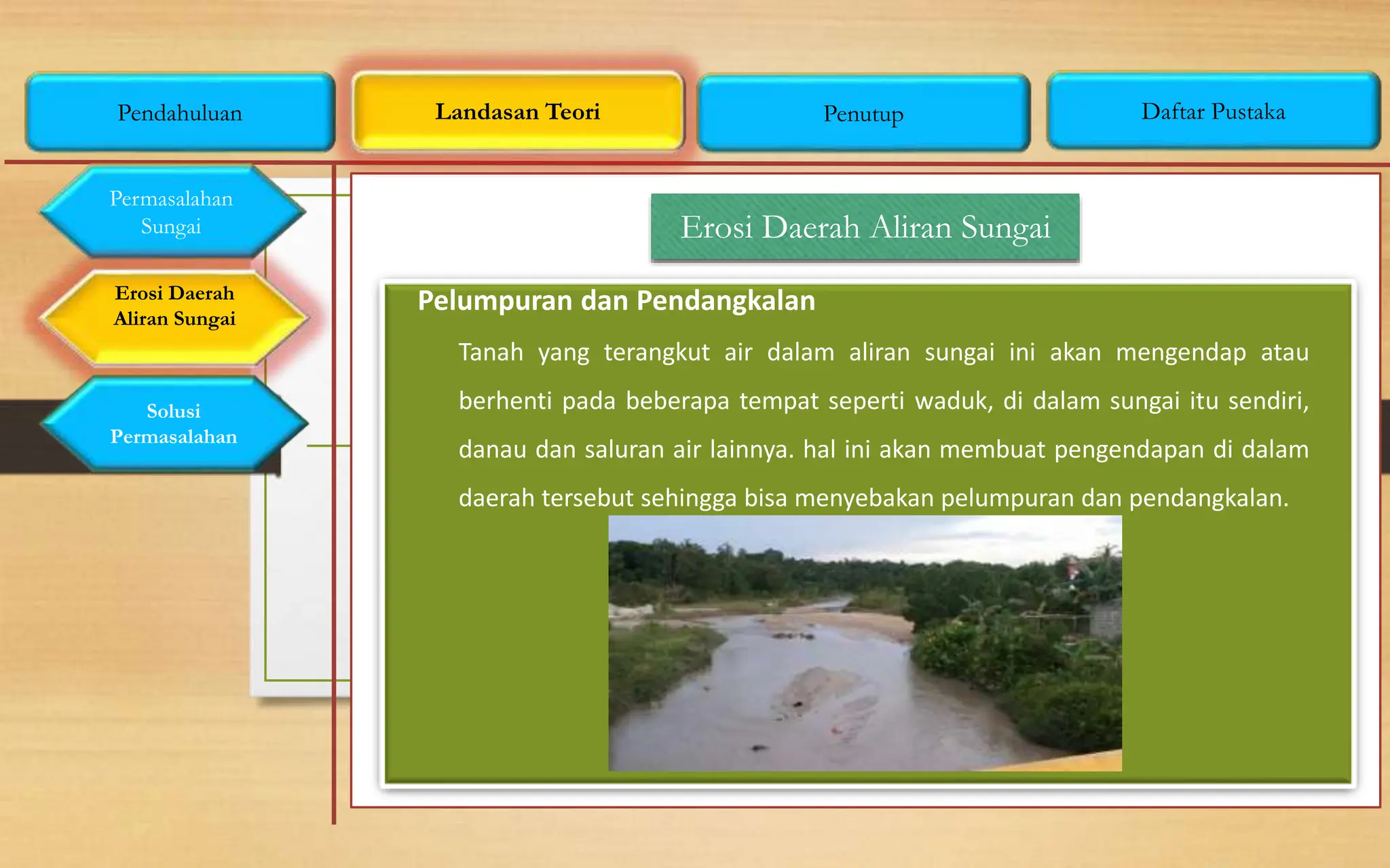 Permasalahan , dampak dan solusi dari kerusakan sungai | PPTX