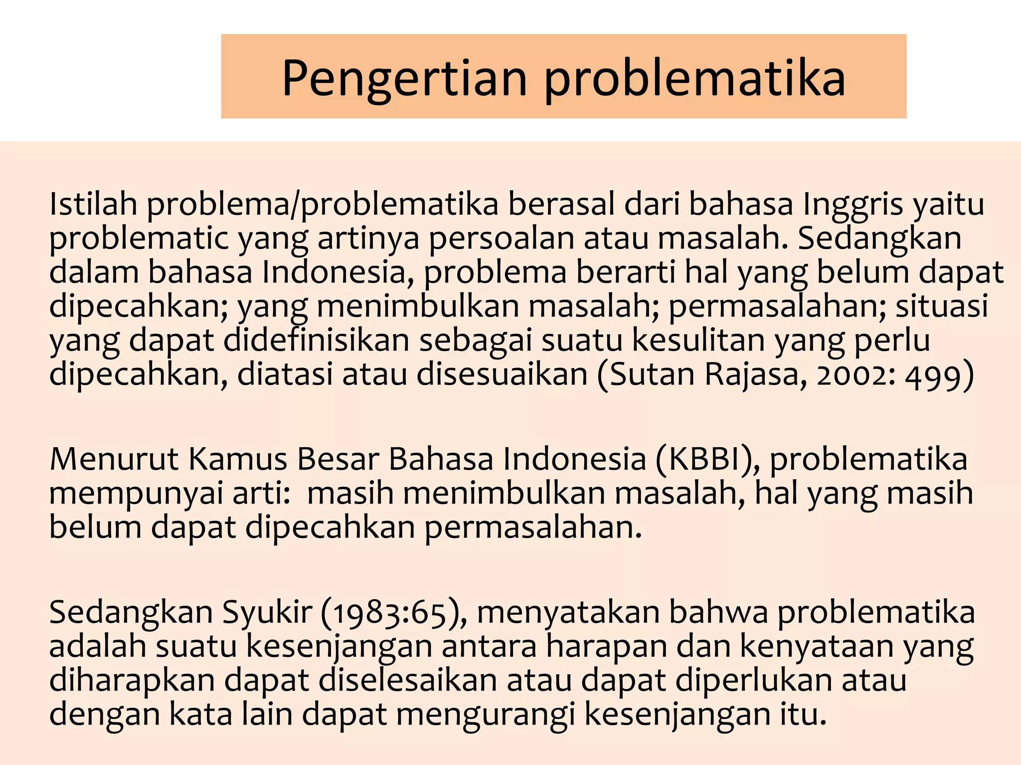 Permasalahan yang dihadapi oleh guru | PPTX