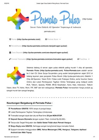 Permata pulsa | PDF