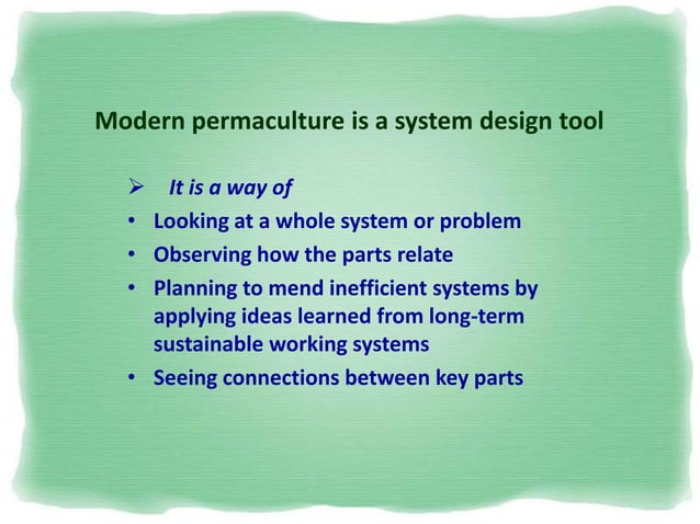 Perma theory & live examples | PPT