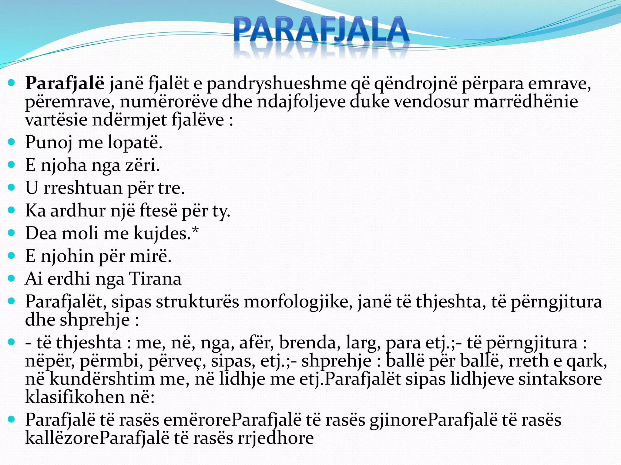 Permbledhje e Gramatikave të gjuhës | PPTX