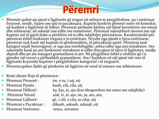 Permbledhje e Gramatikave të gjuhës | PPTX