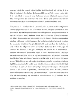 Lideret dhe pasuesit | PDF