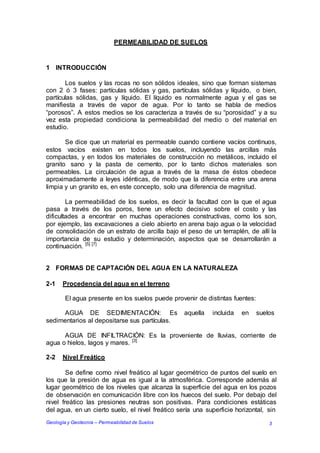 Permeabilidad en suelos | DOC