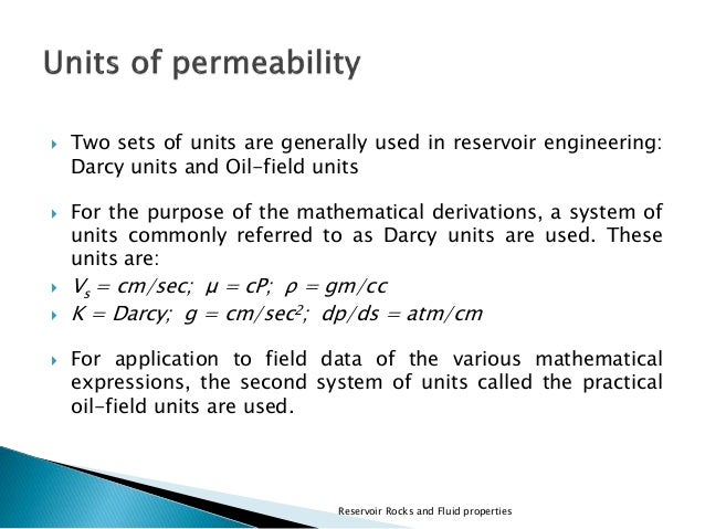 Permeability