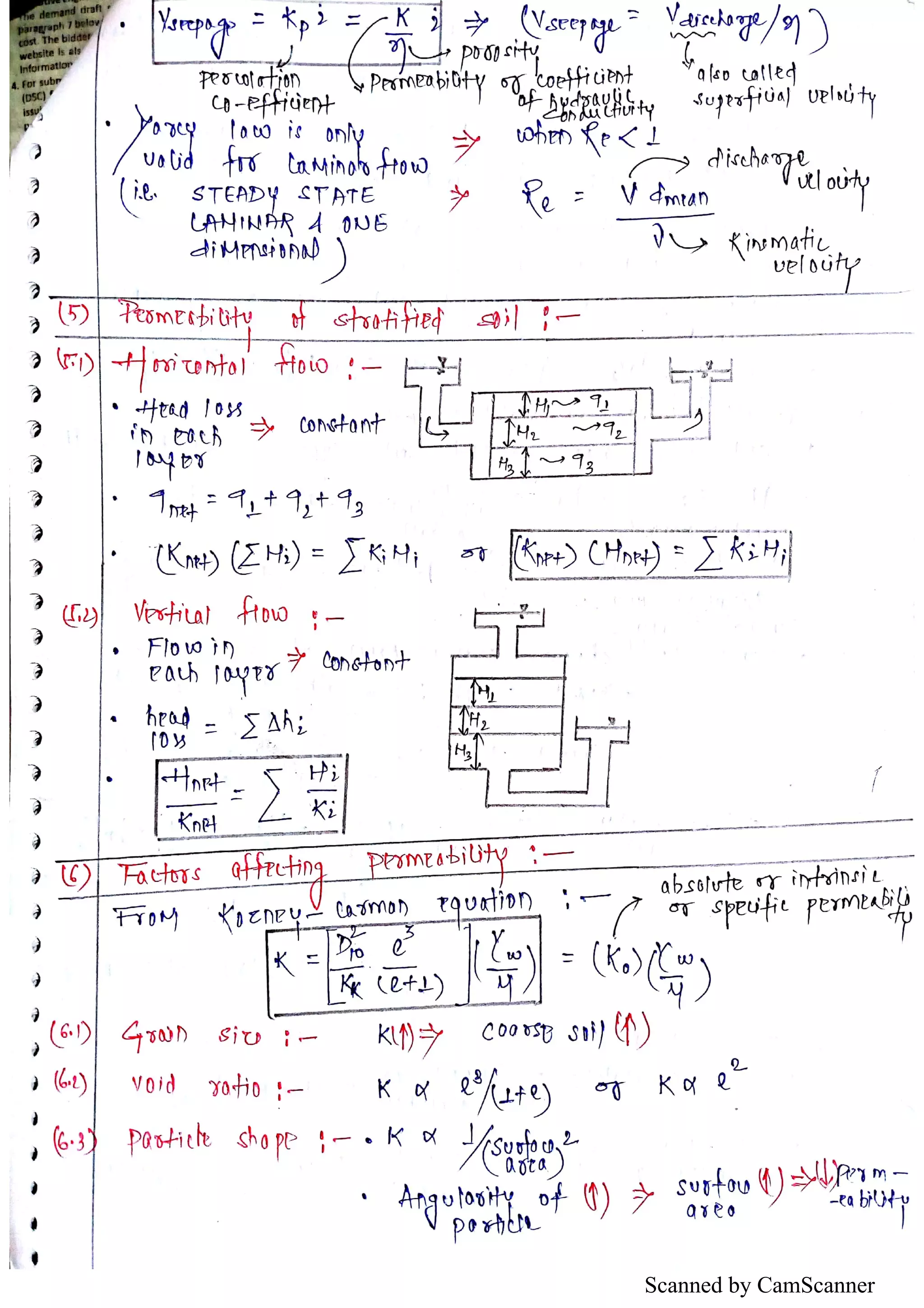 BASIC OF PERMEABILITY OF SOIL | PDF
