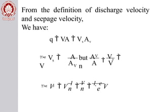 Permeability of a soil geotechnical engineering-1 | PPTX | Geology ...