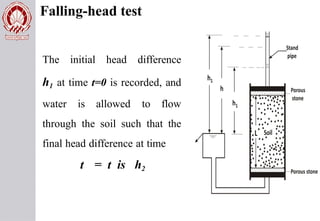 Permeability of a soil geotechnical engineering-1 | PPTX