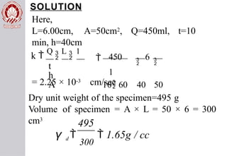 Permeability of a soil geotechnical engineering-1 | PPTX