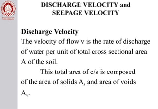 Permeability of a soil geotechnical engineering-1 | PPTX