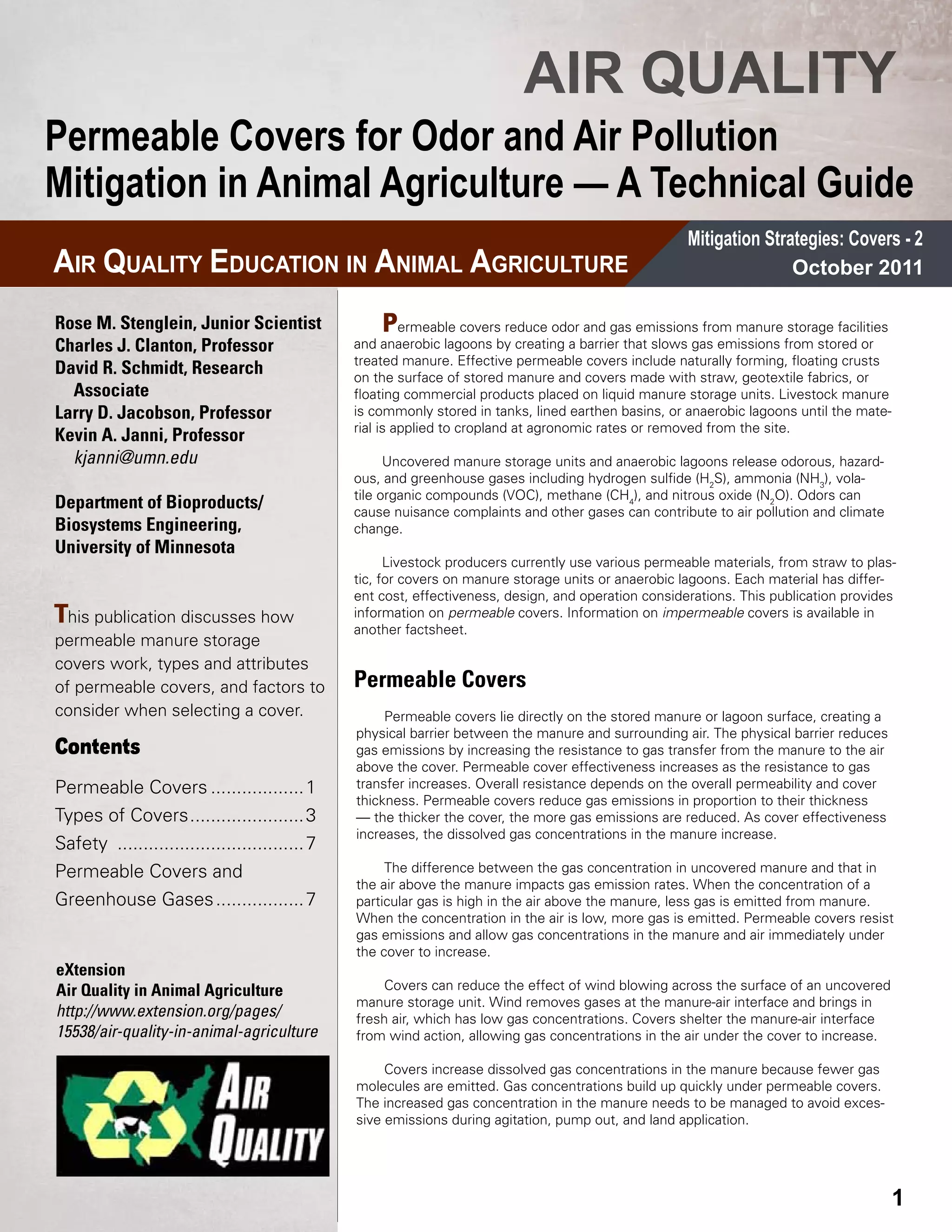 Permeable covers final | PDF