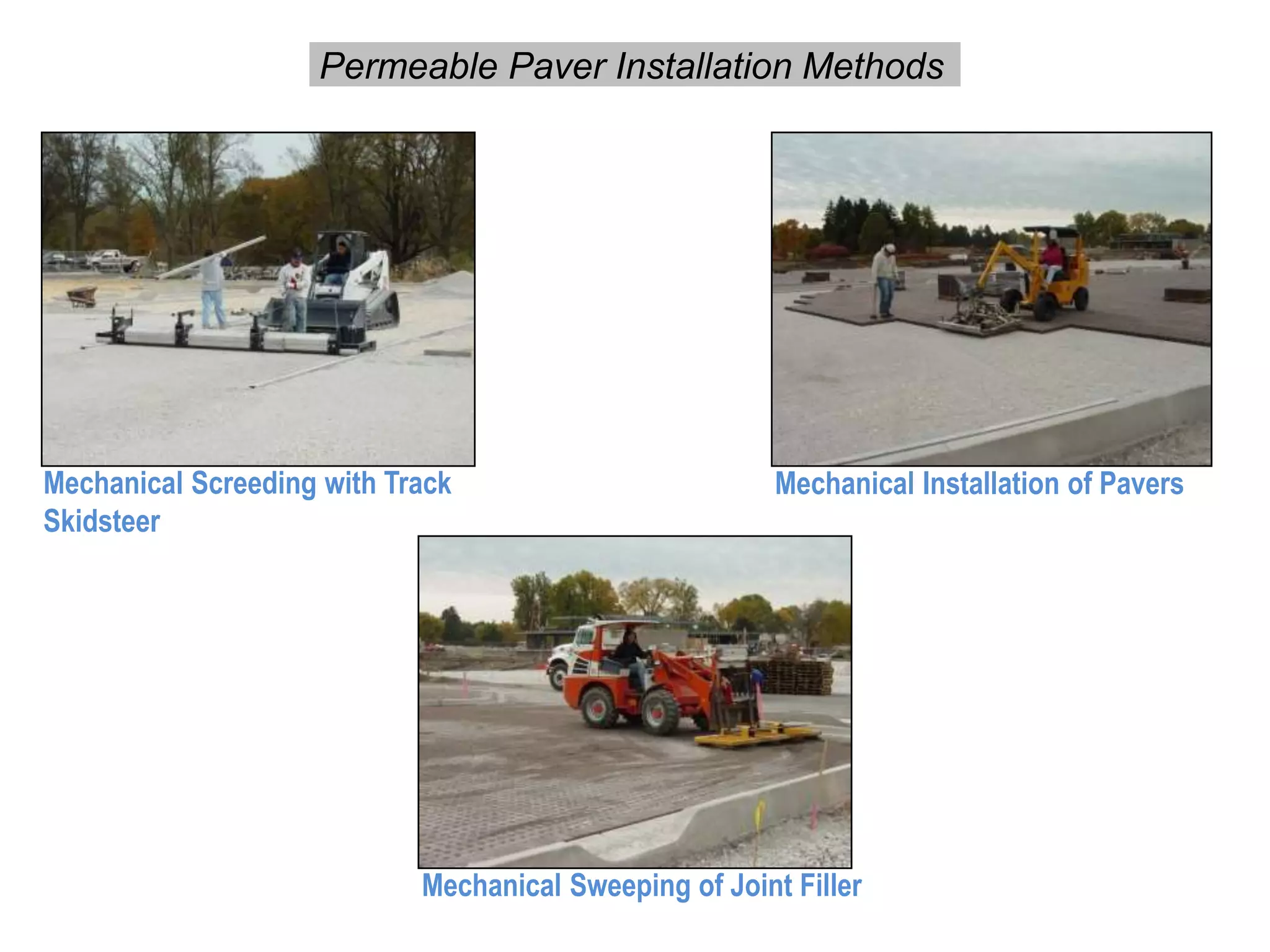 Stormwater Management Using Permeable Pavers Pptx