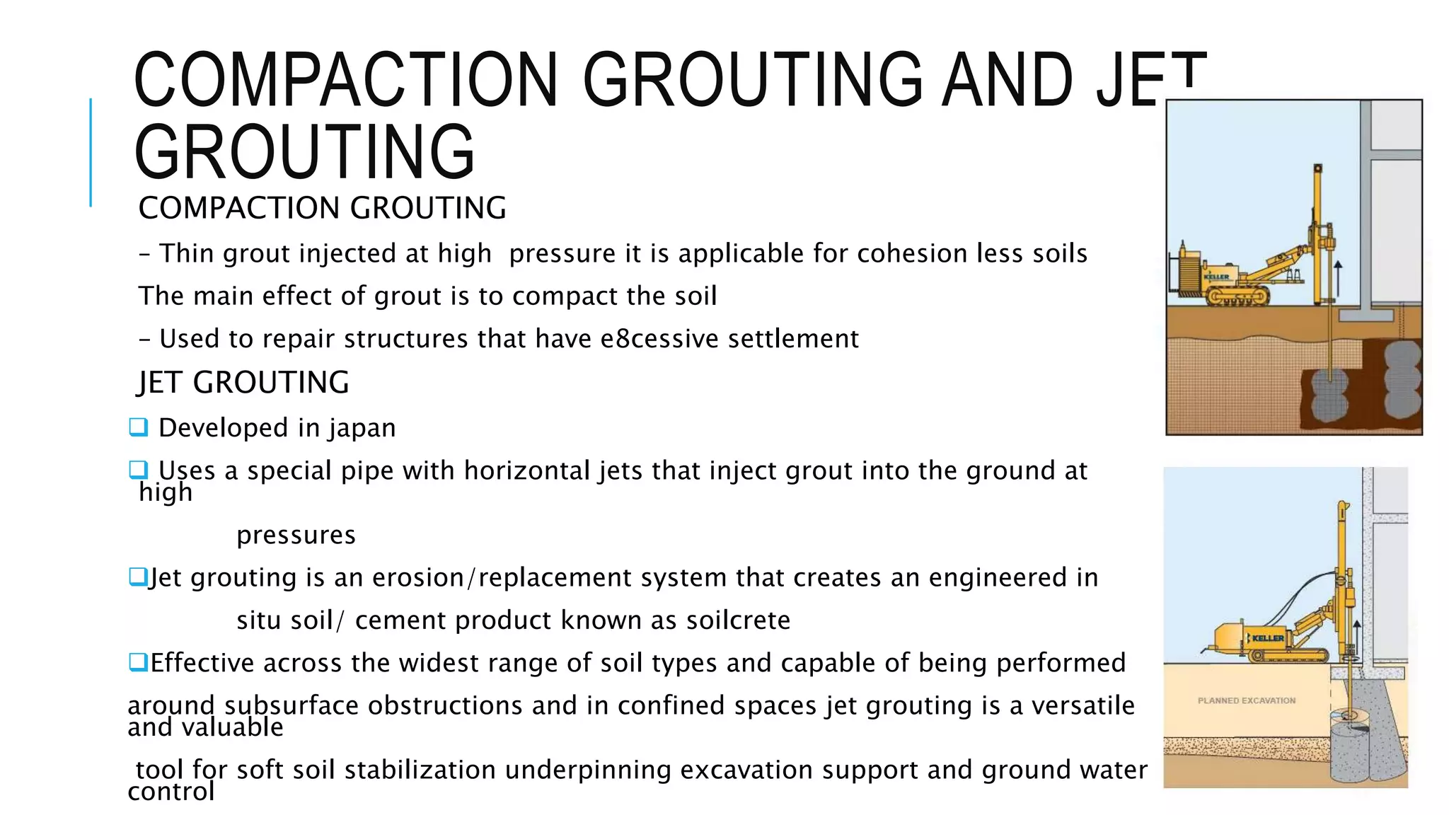 Permeation grouting for remediation of dam cores | PPTX