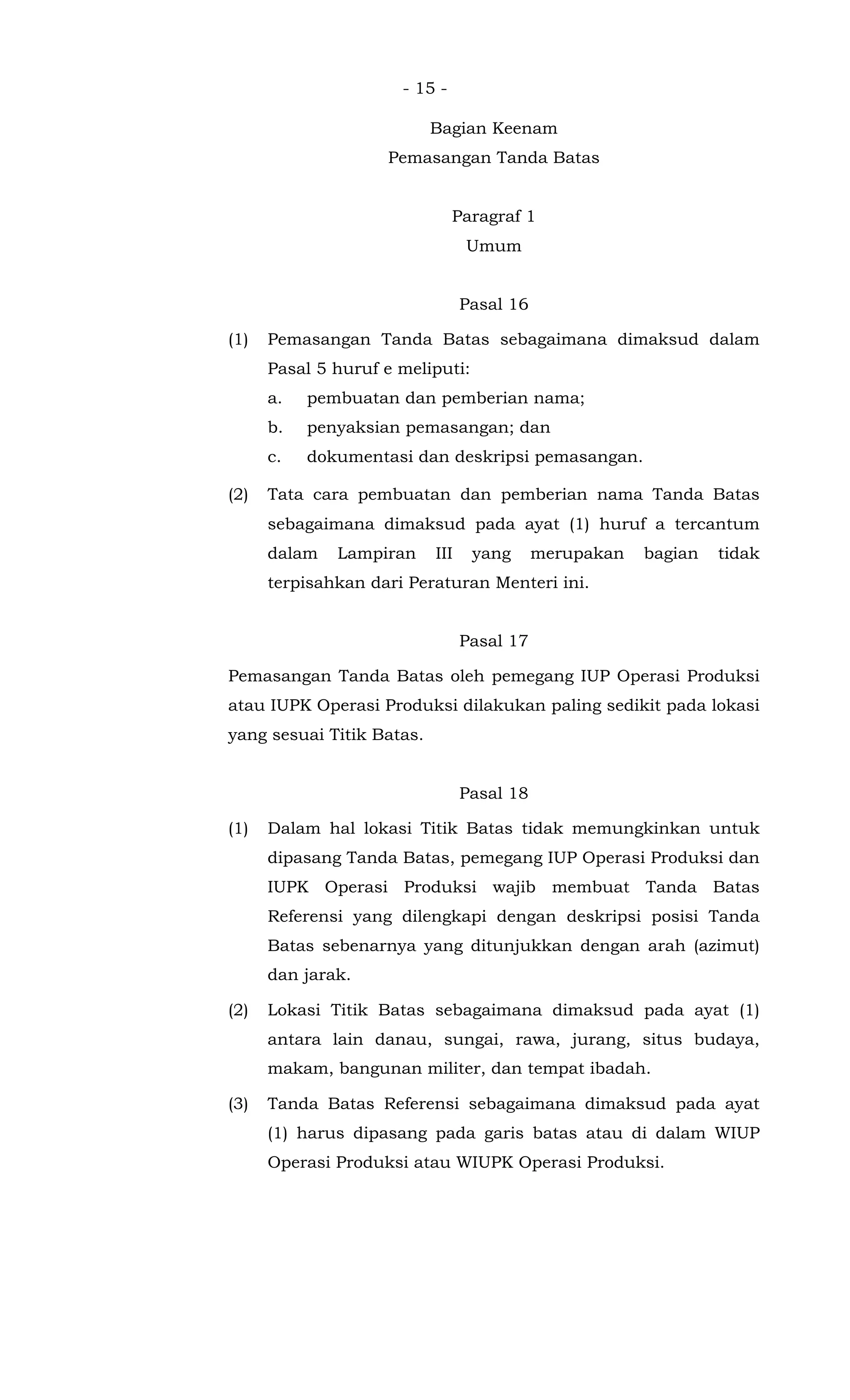 Permen esdm-33-tahun-2015 | PDF