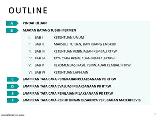 PERMEN ATR NOMOR 6 TAHUN 2017 PENINJAUAN KEMBALI | PPTX