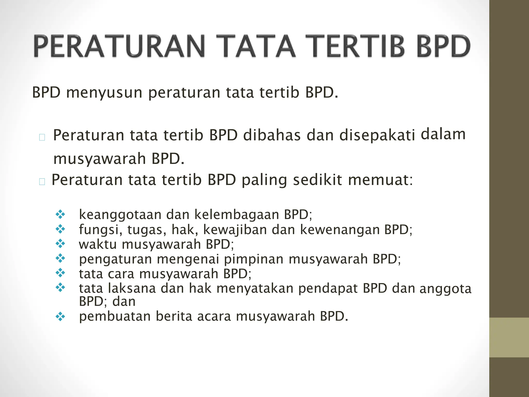 Permendagri 110 tahun 2016 Tentang BPD.pptx