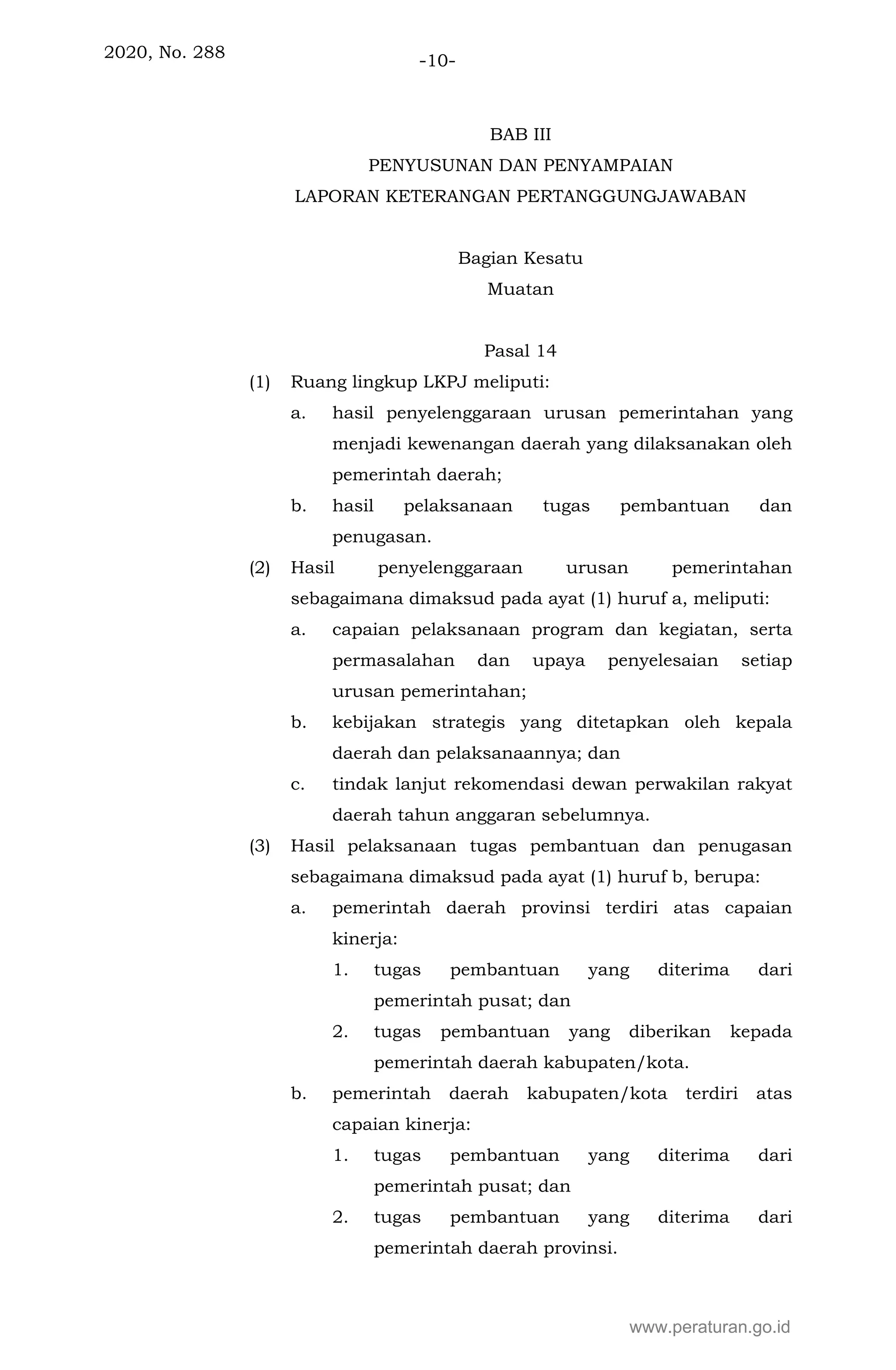 Permendagri 18 Tahun 2020-lppd.pdf tata cara penyusunan LPPD | PDF