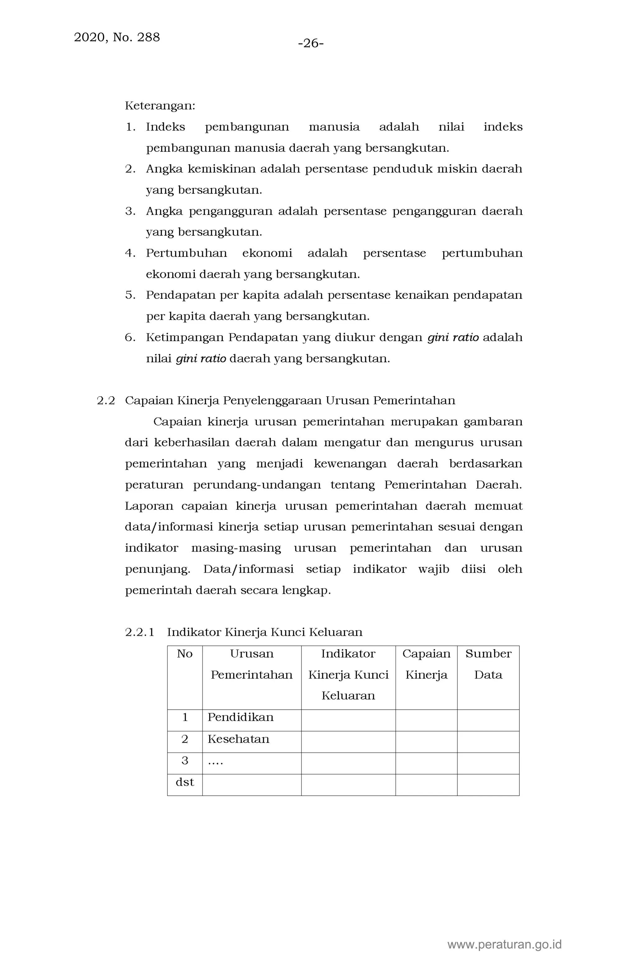 Permendagri 18 Tahun 2020-lppd.pdf tata cara penyusunan LPPD | PDF