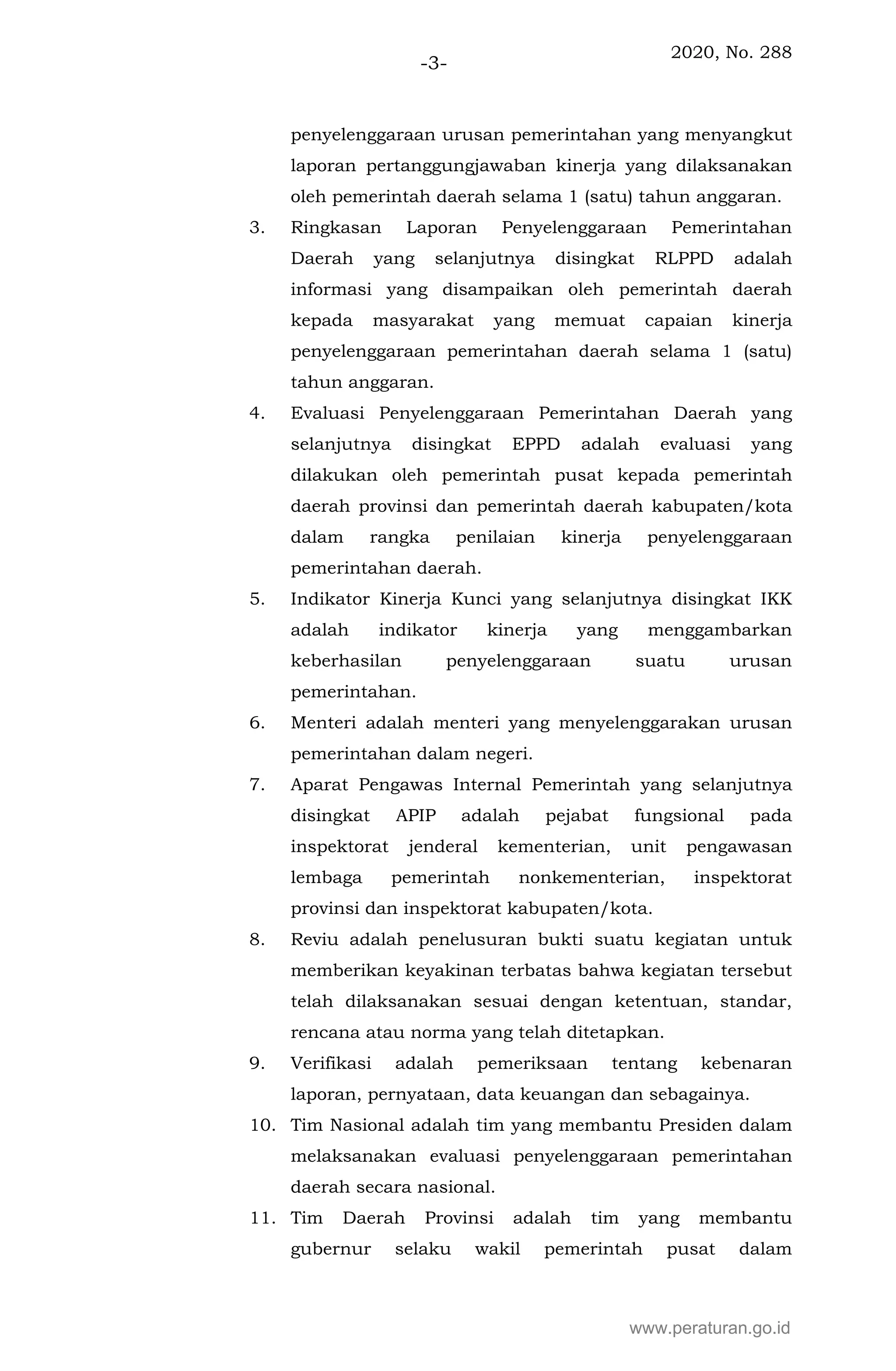 Permendagri 18 Tahun 2020-lppd.pdf tata cara penyusunan LPPD | PDF