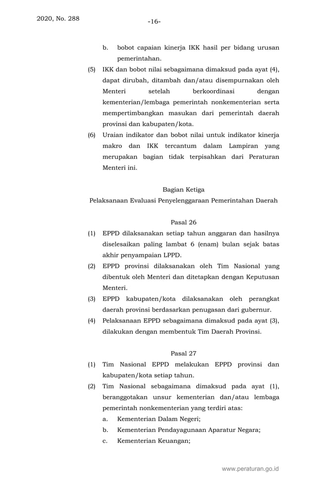 Permendagri 18 Tahun 2020-lppd.pdf tata cara penyusunan LPPD | PDF