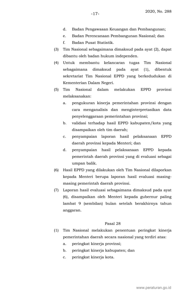 Permendagri 18 Tahun 2020-lppd.pdf tata cara penyusunan LPPD | PDF