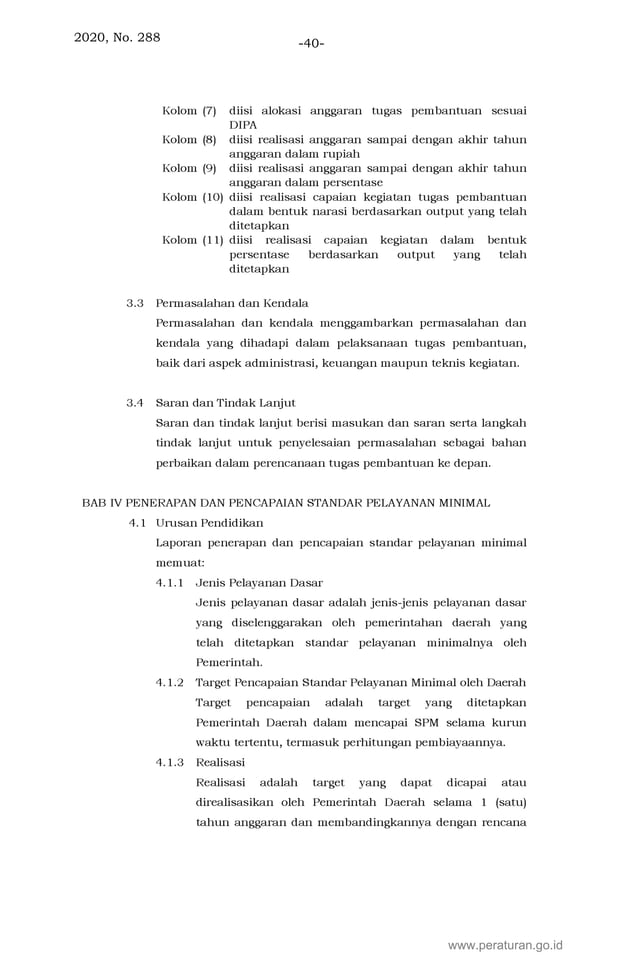 Permendagri 18 Tahun 2020-lppd.pdf tata cara penyusunan LPPD | PDF