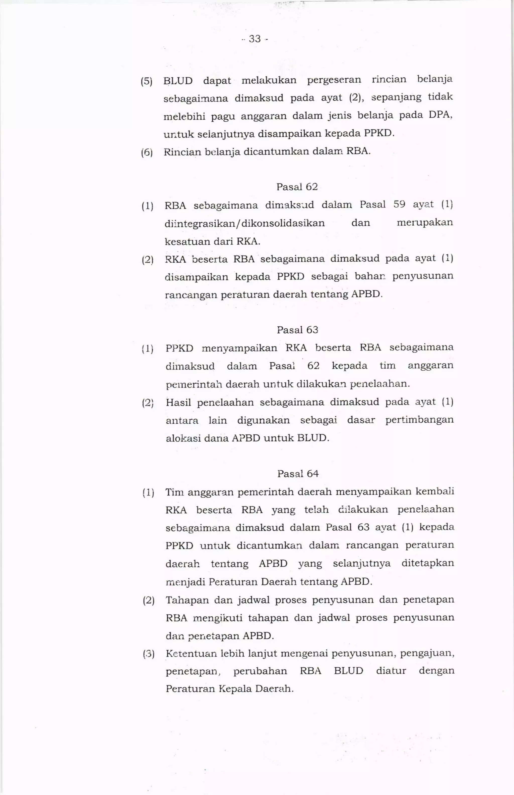 Permendagri No. 79 Tahun 2018 Tentang BLUD | PDF