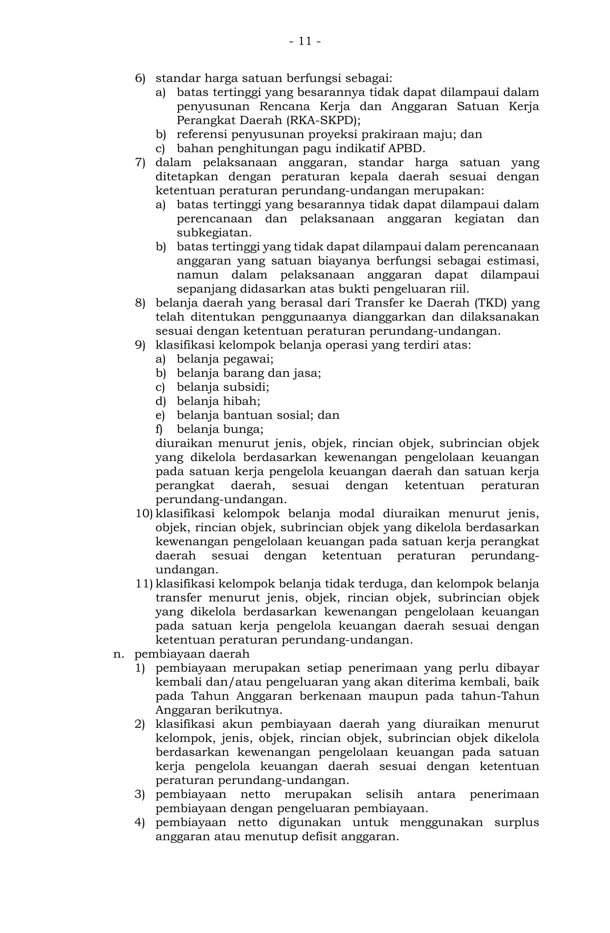 Permendagri No 15 Tahun 2023 Pedoman Penyusunan APBD | PDF