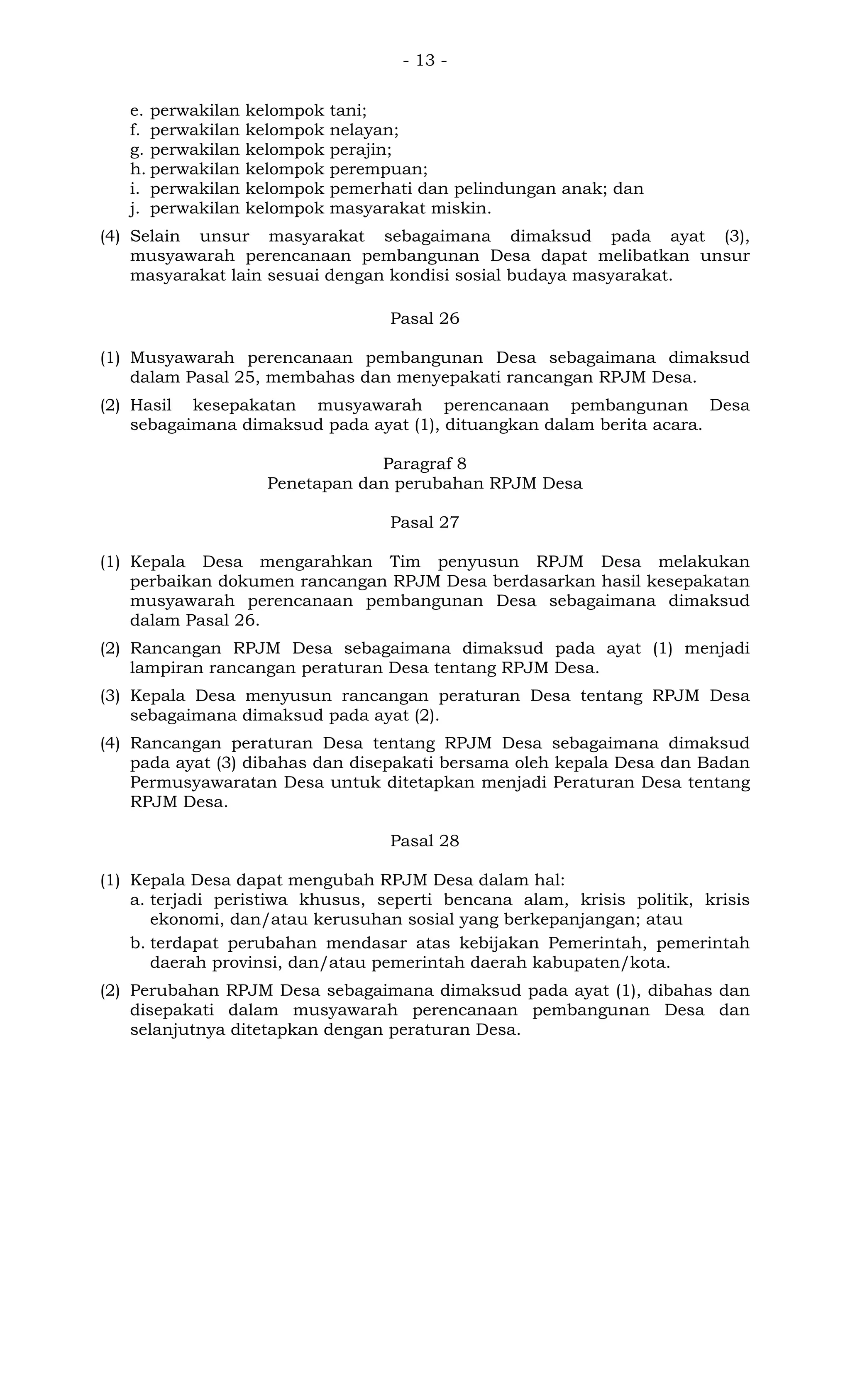 Permendagri No. 114 Tahun 2014 | PDF