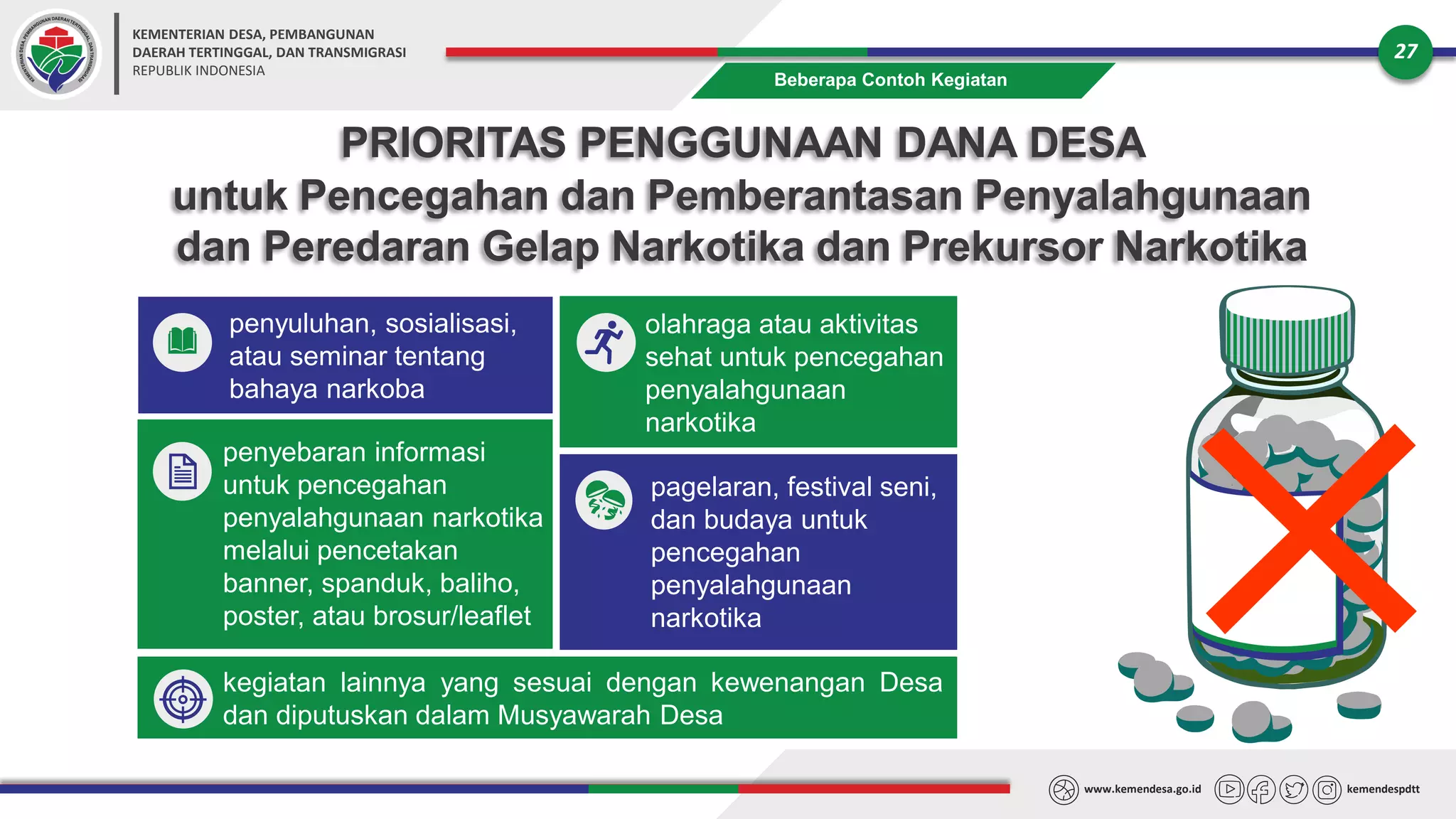 Permendes PDTT No 8 Tahun 2022 tentang Prioritas Penggunaan Dana Desa ...