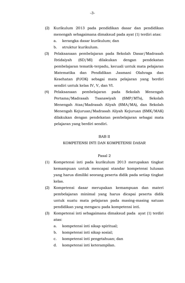 Permendikbud tahun 2016 nomor 024 | PDF Permendikbud tahun 2016 nomor 024 | PDF