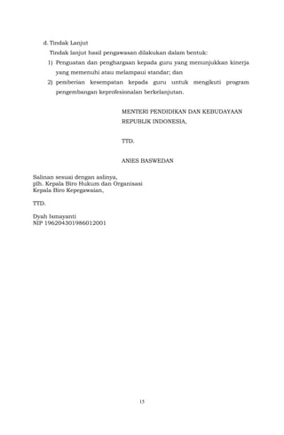 Permendikbud th. 2016 no. 22 lampiran | PDF