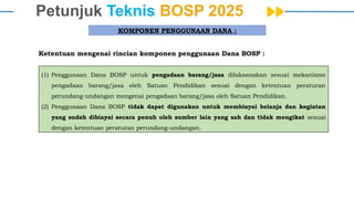 PERMENDIKDASMEN No. 8 Tahun 2025 Tentang Juknis BOSP Tahun 2025.pptx