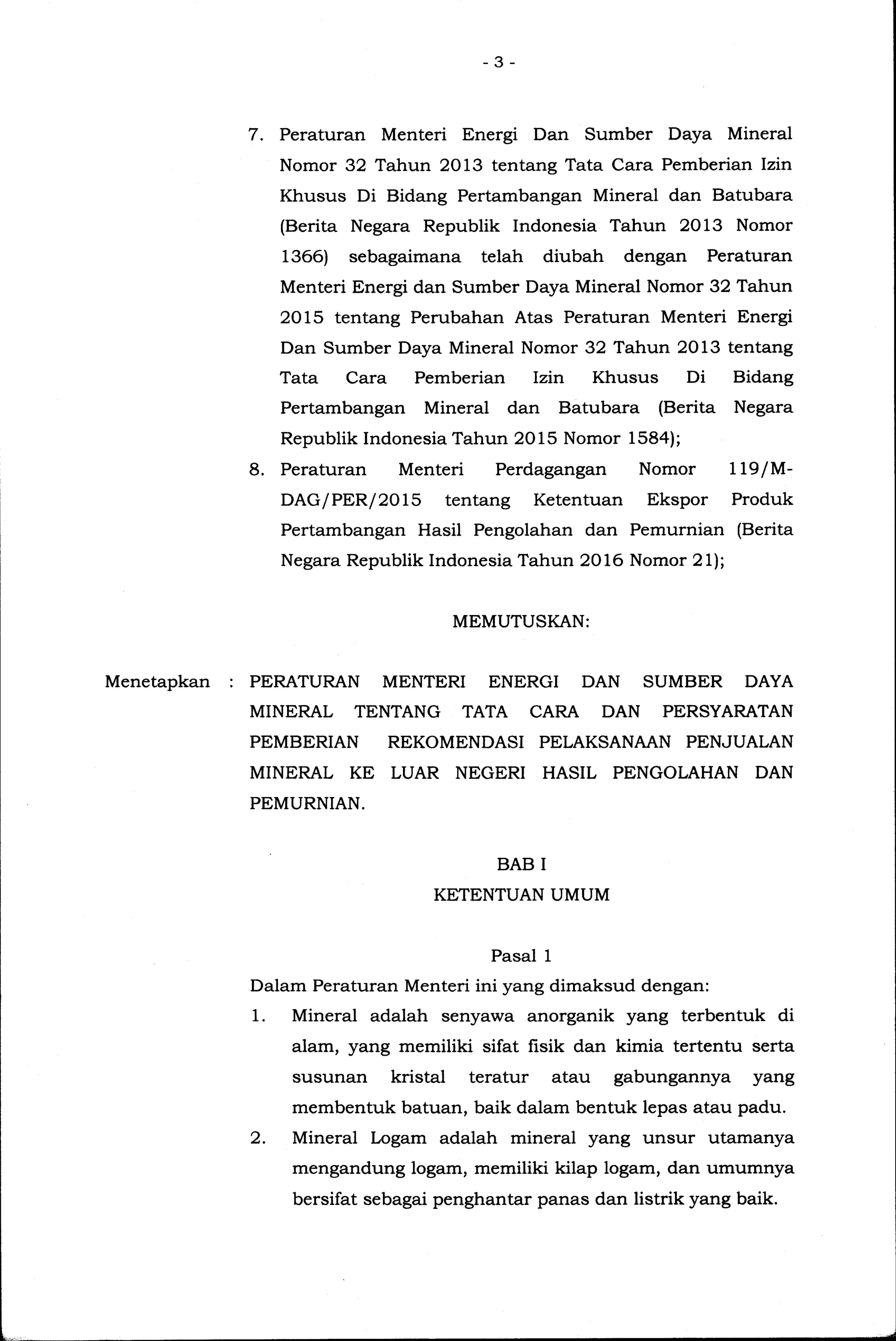 Permen ESDM 05 Tahun 2016 | PDF