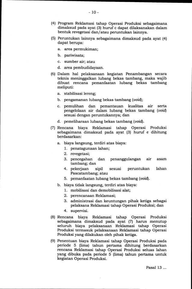 Permen esdm 07 tahun 2014 | PDF