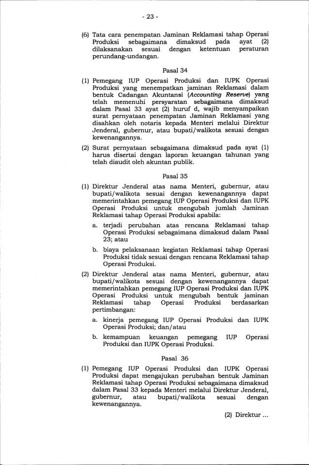 Permen esdm 07 tahun 2014 | PDF