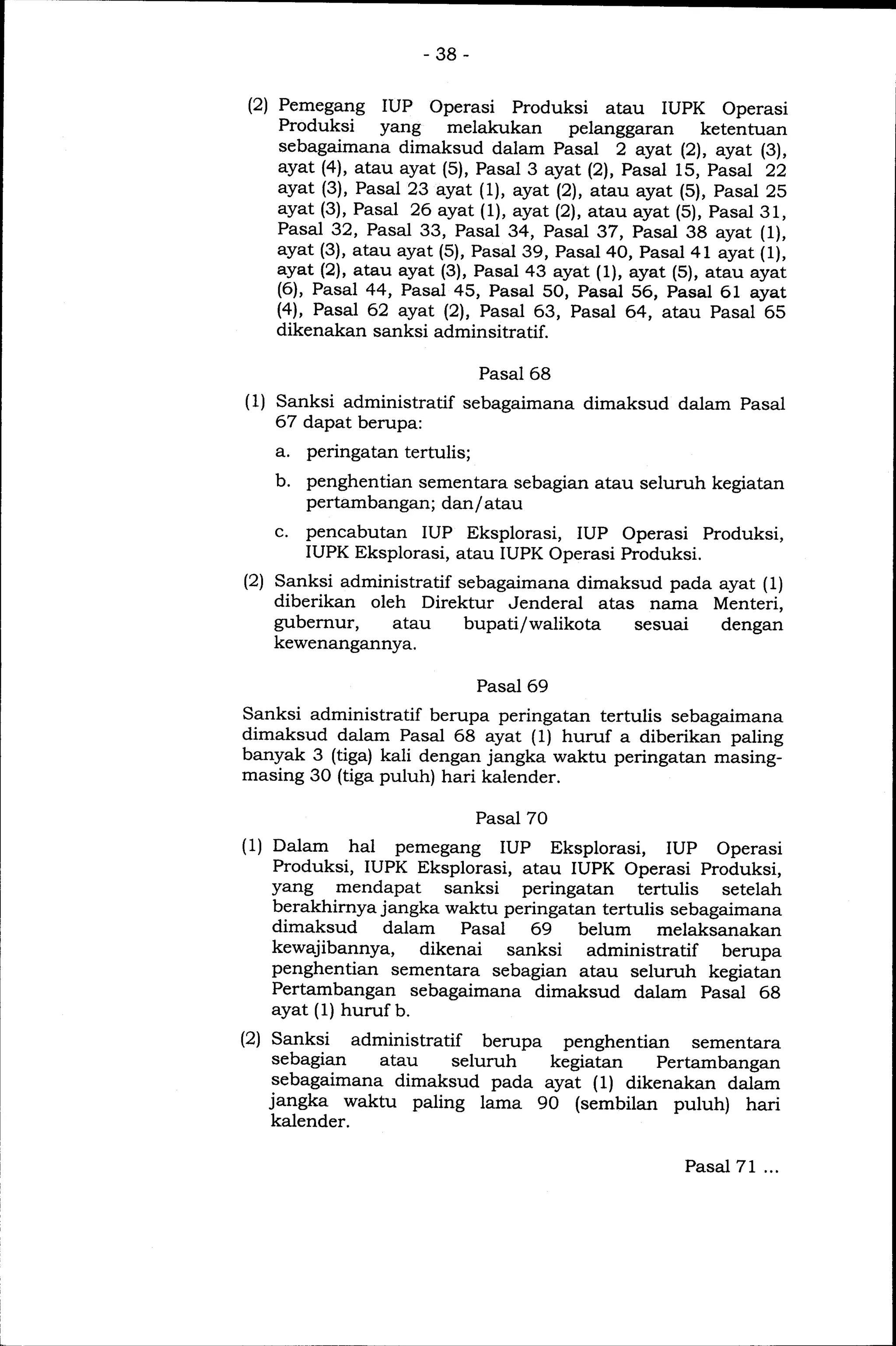 Permen ESDM 07 Tahun 2014 tentang PELAKSANAAN REKLAMASI DAN PASCATAMBANG PADA KEGIATAN USAHA ...