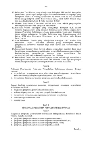 Permenhut ri no 78 th 2014 ttg pedoman penyusunan programa penyuluhan kehutanan | PDF