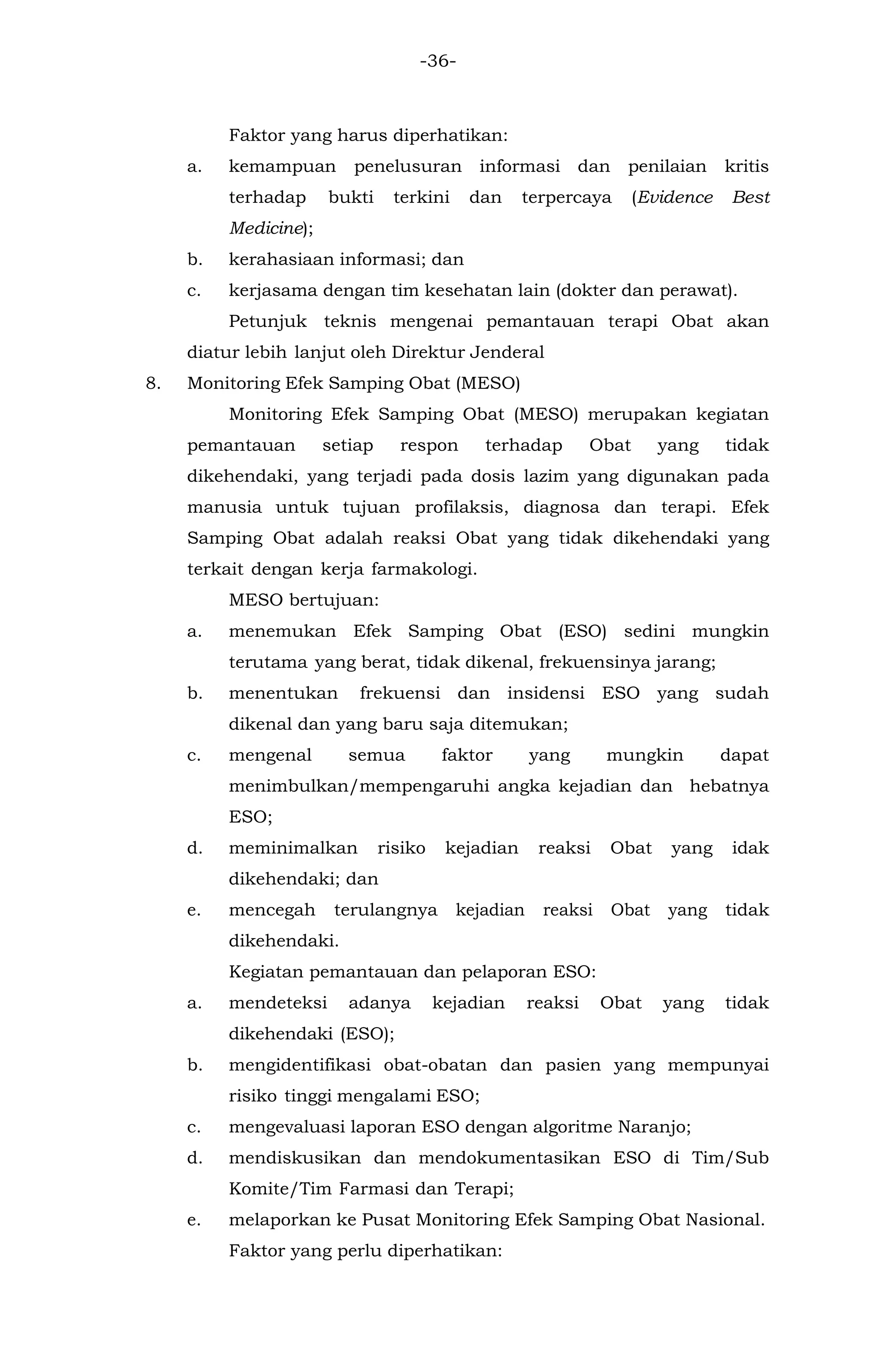 Permenkes 72 2016 standar pelayanan kefarmasian di rumah sakit | PDF