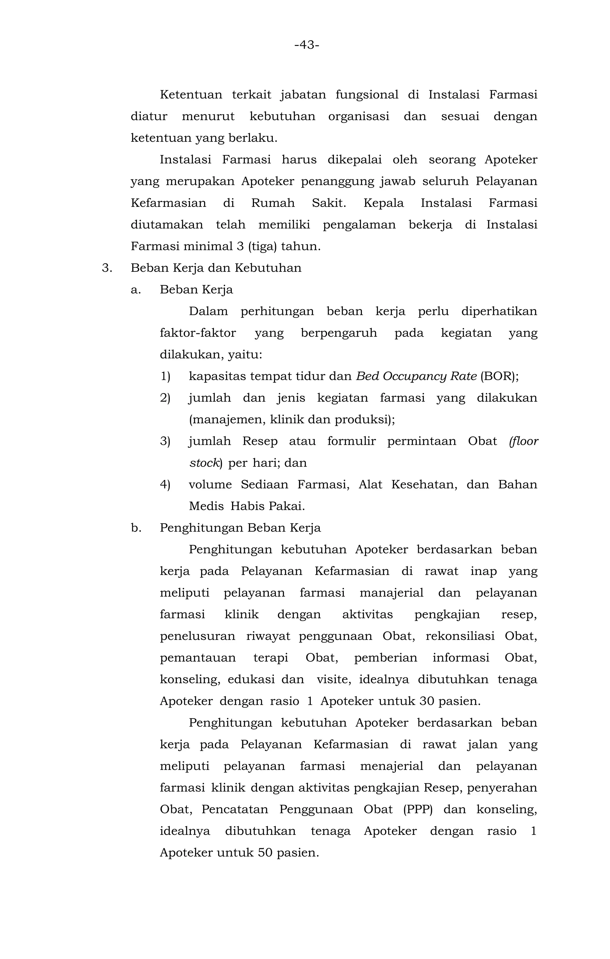 Permenkes 72 2016 standar pelayanan kefarmasian di rumah sakit | PDF