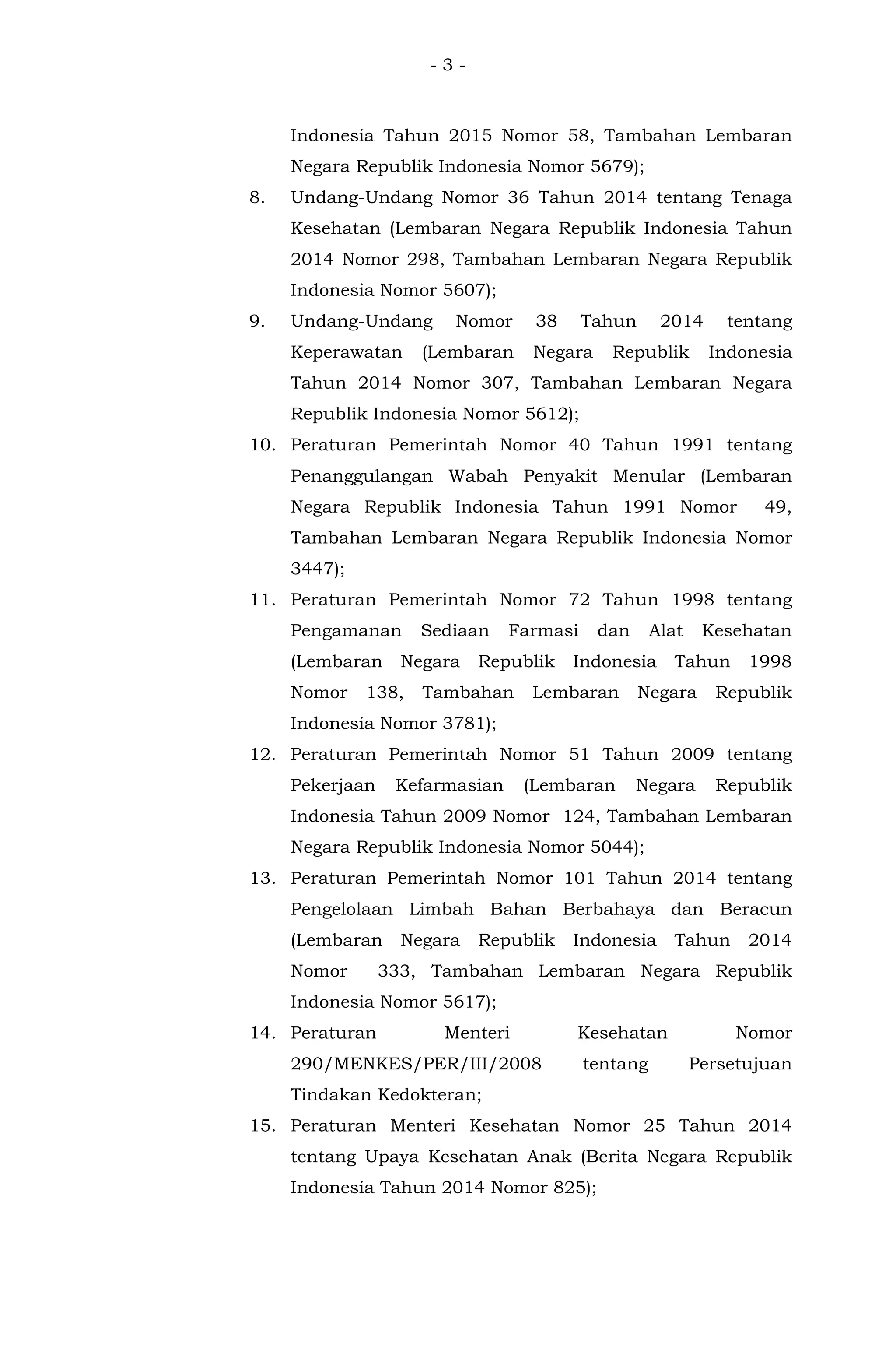 Permenkes nomor 12 tahun 2017 tentang penyelenggaraan imunisasi | PDF