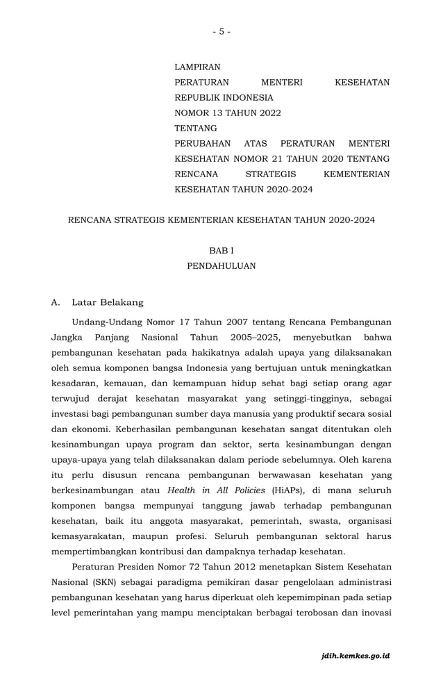 Permenkes Nomor 13 Tahun 2022.pdf