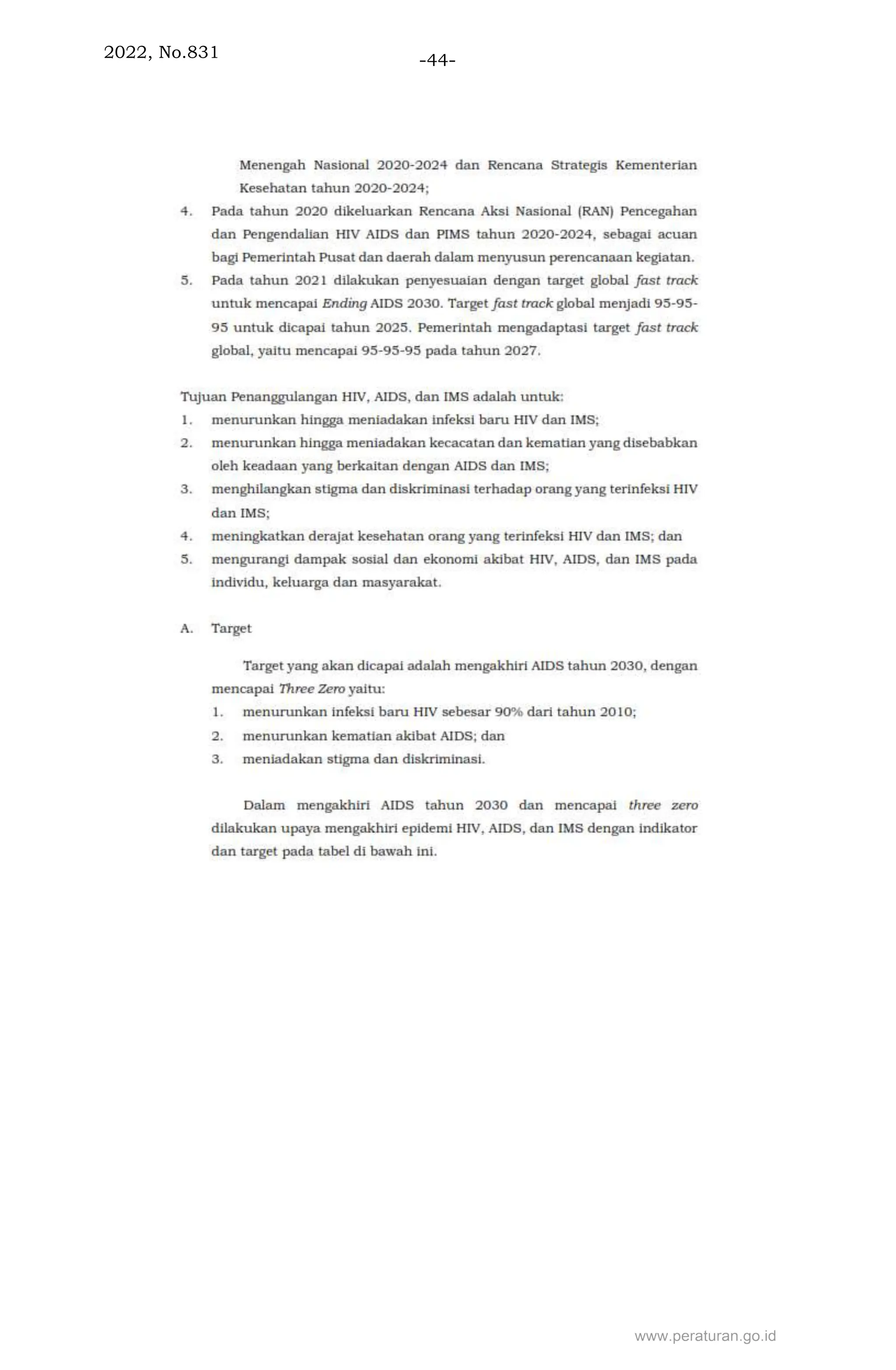 Permenkes Nomor 23 Tahun 2022 3.pdf tentang penanggulangan HIV/AIDS | PDF