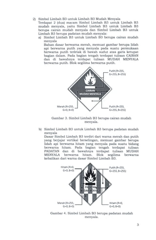 Permen lh 14 th 2013 simbol label b3 | PDF