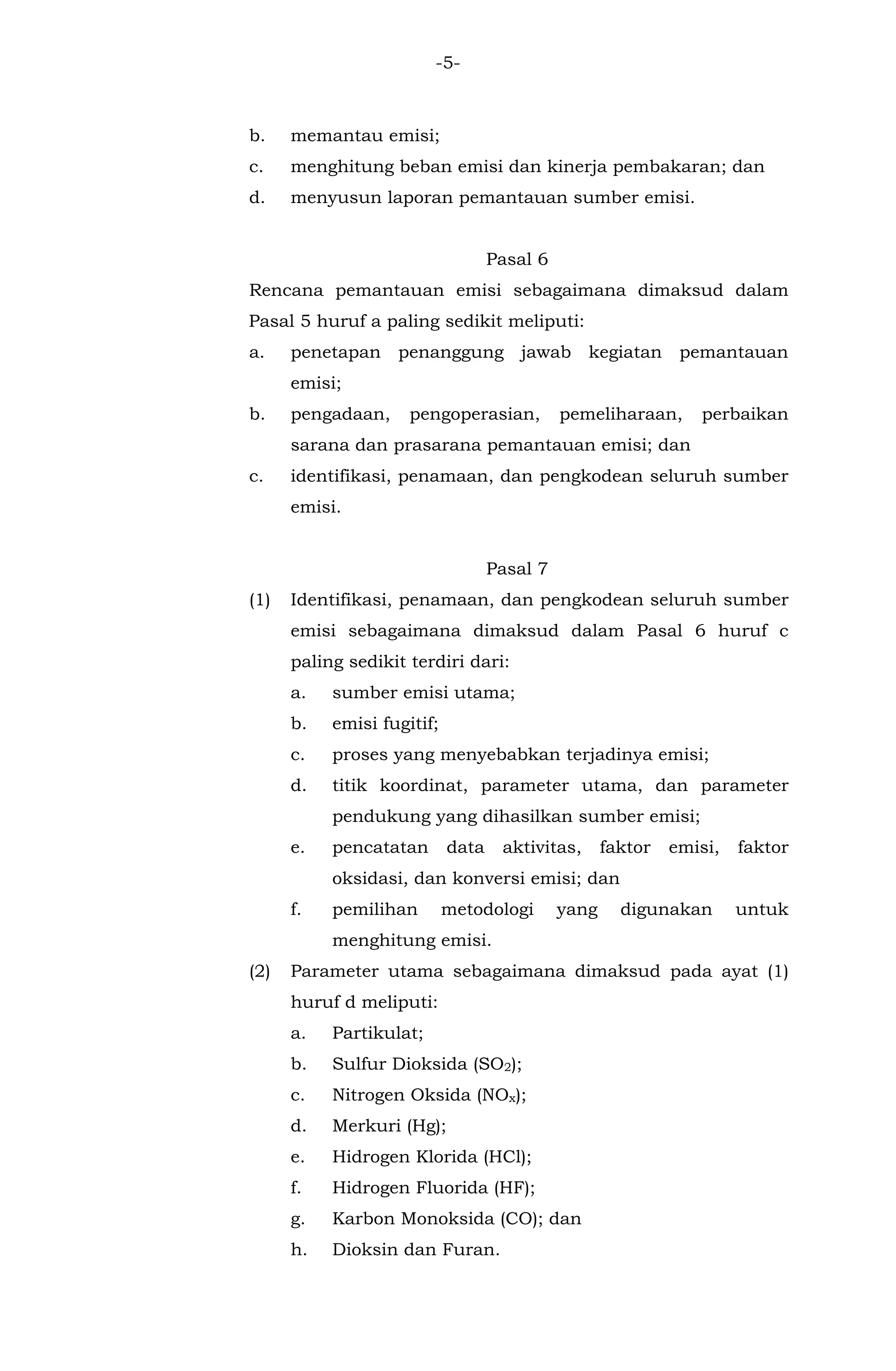 Permen LHK no.70 2016 ttg baku mutu emisi usaha dan atau kegiatan pengolahan sampah secara ...