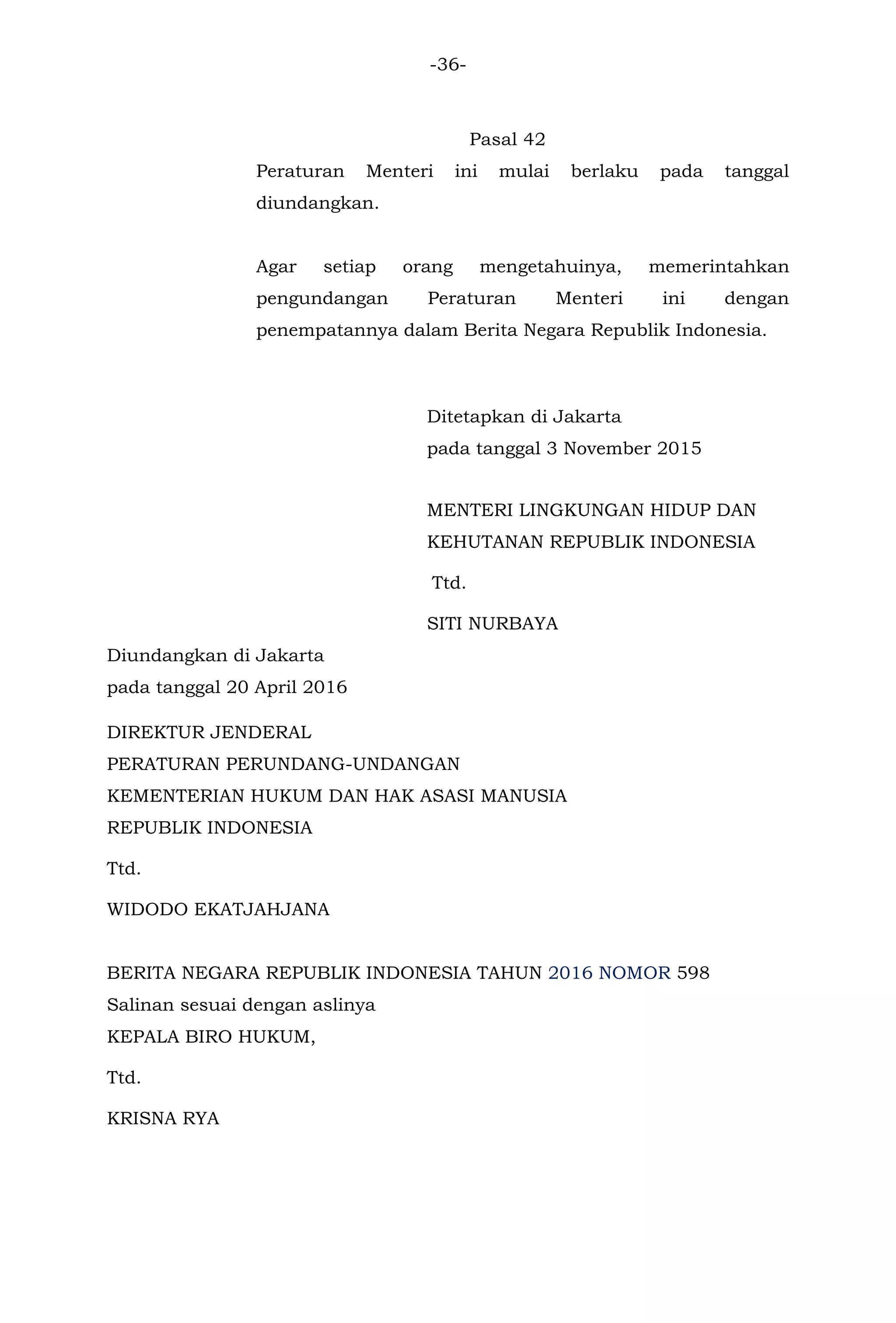 Permen lhk no. 56 2015 ttg tatacara dan persyaratan teknis pengelolaan ...