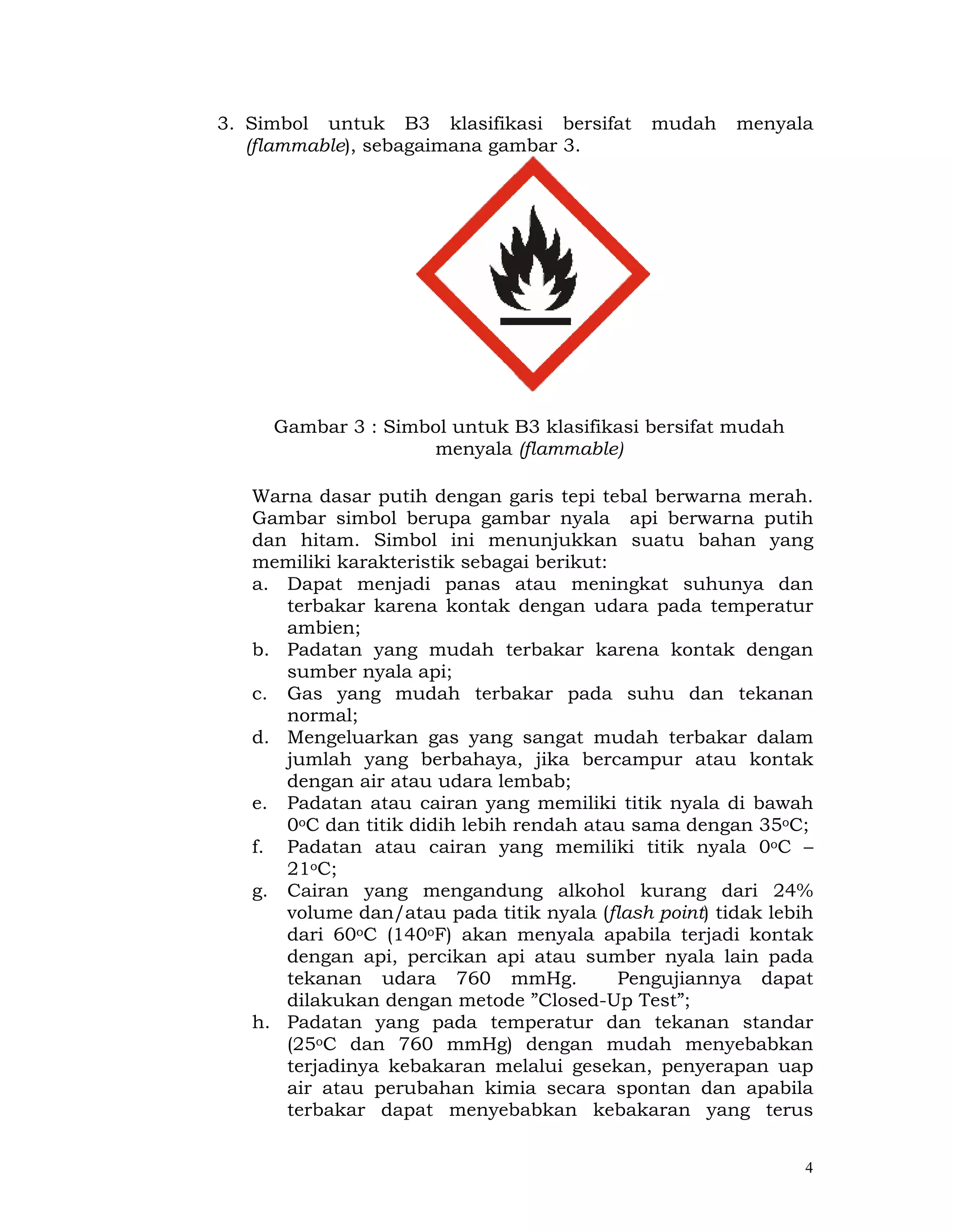 Per Men Lh No 03 Tahun 2008 tentang tata cara simbol dan label B3 | PDF