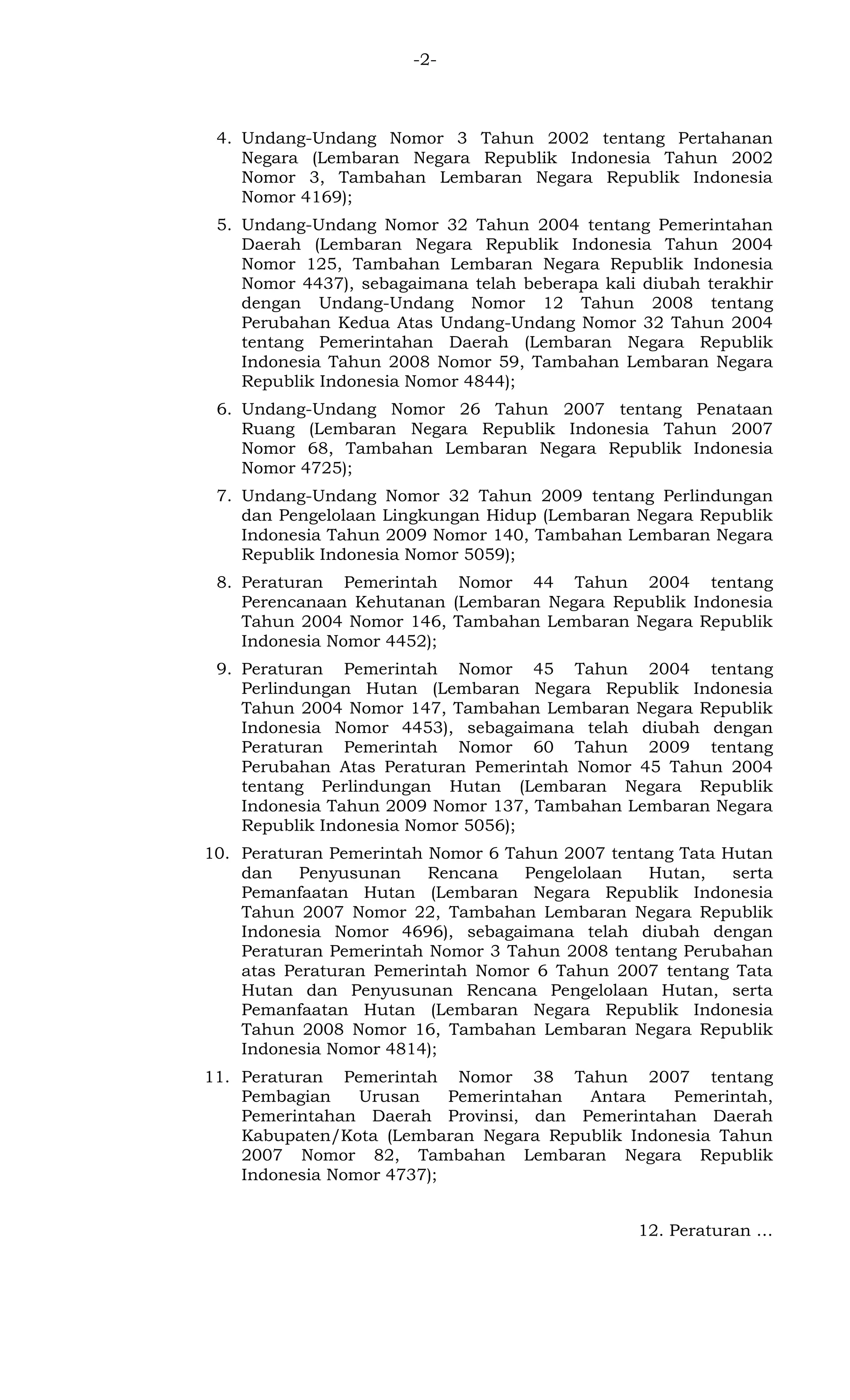 Permen menhut no 14 tahun 2013 tentang pedoman pinjam pakai hutan | PDF