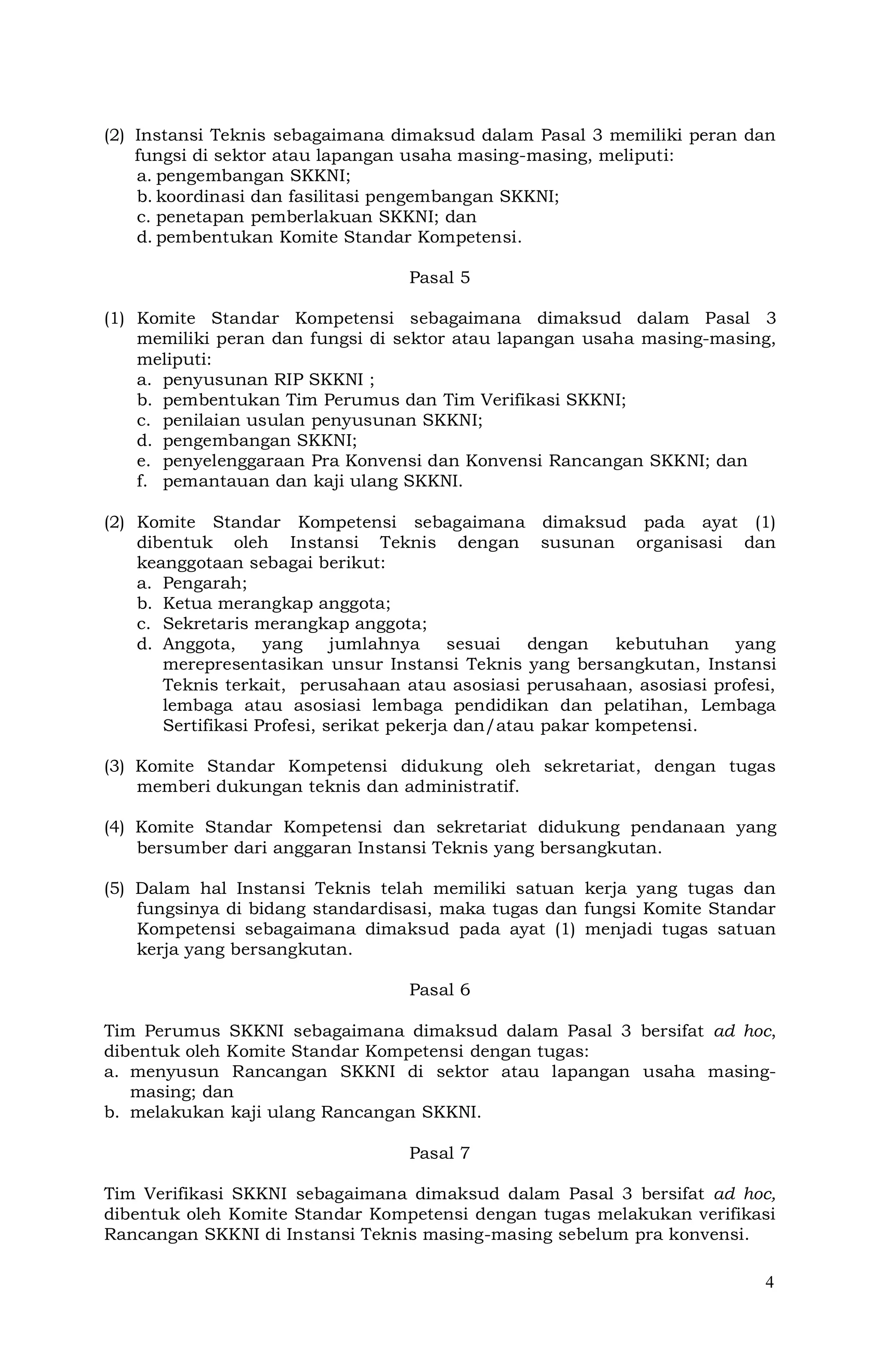 Permen No 8 tahun 2012 TTG Tata Cara penerapan SKKNI | PDF